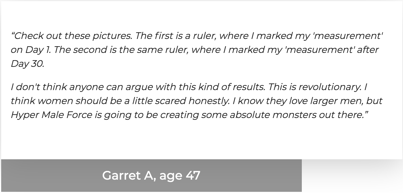 Hyper Male Force Real Review | Read This Before You Buy!